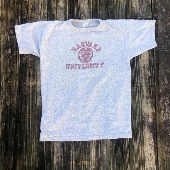 American Vintage | Shirts | Vintage Grey 97s Harvard University Veritas ...